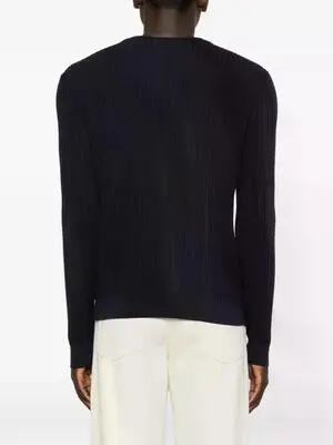 DIANA STUDIO Quarter-button Ribbed Sweater