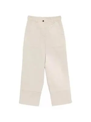 NINE:INTHE:MORNING Patch-pocket Trousers - Neutrals