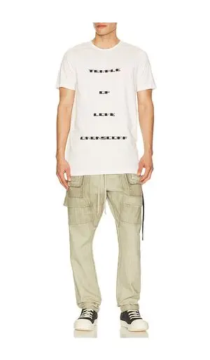 Rick Owens Creatch Cargo Drawstring Pants - Cream