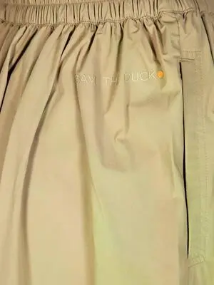 SAVE THE DUCK Midi Skirt With Elasticated Waistband - Neutrals