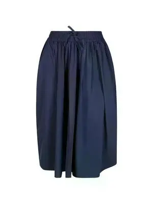 SAVE THE DUCK Elasticated-waist Midi Skirt - Blue