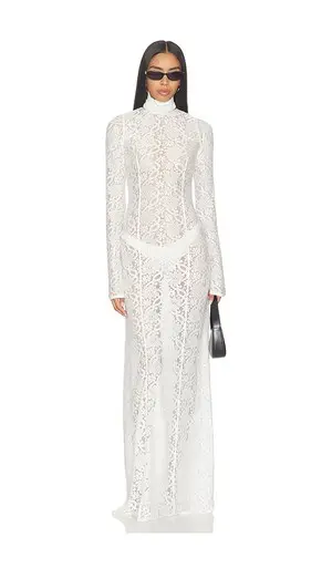 DEME BY GABRIELLA The Luciane Maxi Dress - White