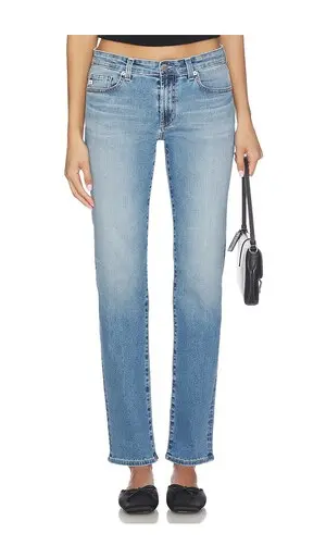 Ag Sandra Straight Leg Jeans - Blue