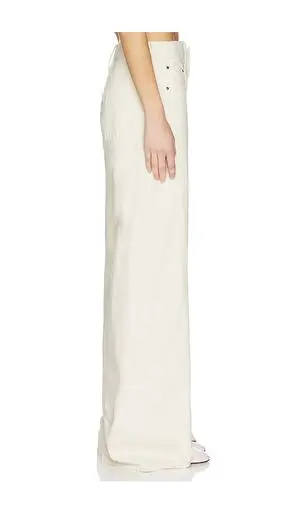 MOTHER The Lemon Twist Sneak Jeans - Ivory
