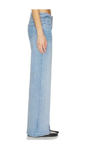 L'Agence Joanne Low Rise Wide Leg Jean
