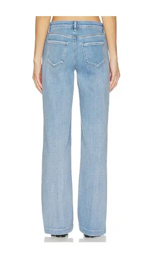 L'Agence Joanne Low Rise Wide Leg Jean