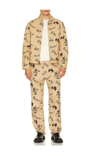 MARKET Smiley Cubism Double Knee Pant - Tan