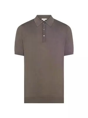Seventy Buttoned Polo Shirt - Brown