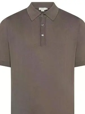 Seventy Buttoned Polo Shirt - Brown