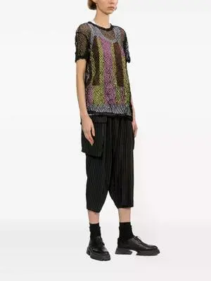 Comme Des Garçons Fishnet Top