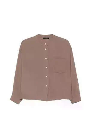 Seventy Button-up Shirt With Chest Pocket - Neutrals