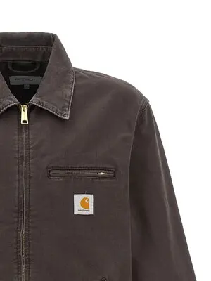 Carhartt Work In Progress Canvas Jacket - Brown