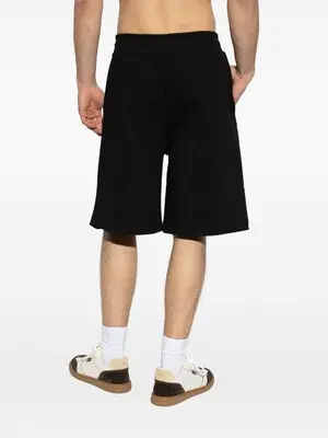 Versace Jersey Polo With Logo Detail - Black