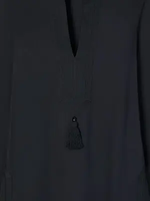 Tory Burch Cotton Tunic - Black
