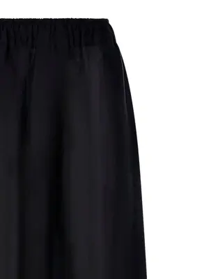 THE LATEST Wide-leg Trousers - Black