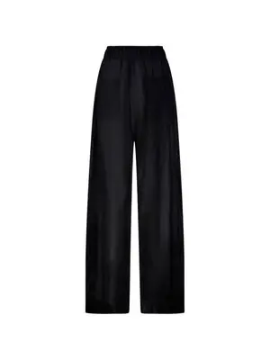 THE LATEST Wide-leg Trousers - Black