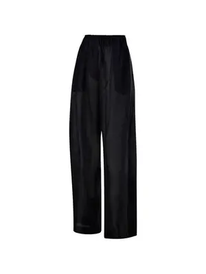 THE LATEST Wide-leg Trousers - Black