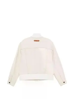 LANVIN Button-up Bomber Jacket - Neutrals