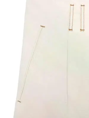 LANVIN Patch-pocket Shorts - Neutrals