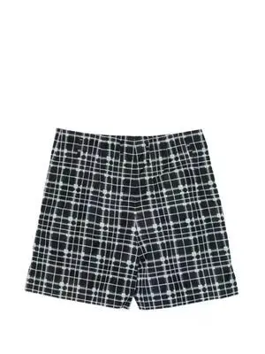 LANVIN Plaid Shorts