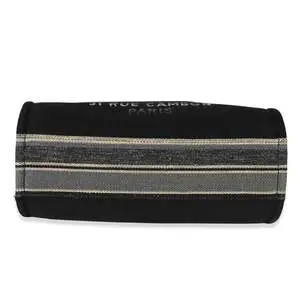 Chanel Canvas Striped Deauville Shopping Tote