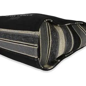 Chanel Canvas Striped Deauville Shopping Tote