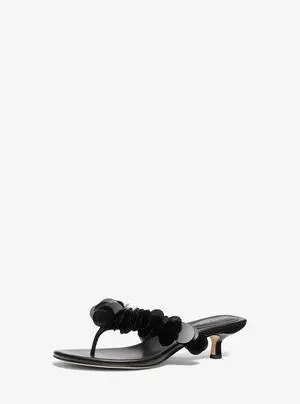 Michael Kors Loretta Embellished Sandals - Black