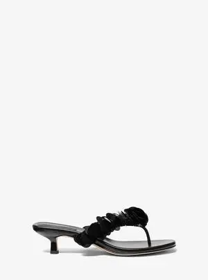 Michael Kors Loretta Embellished Sandals - Black