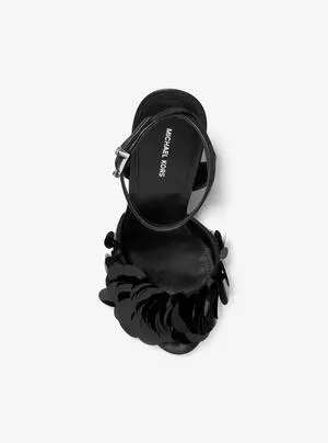 Michael Kors Loretta Sequin Embellished Sandal