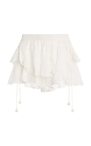 Isabel Marant Étoile Neis Mini Skirt - White