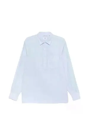 Aspesi Half-button Shirt - Blue