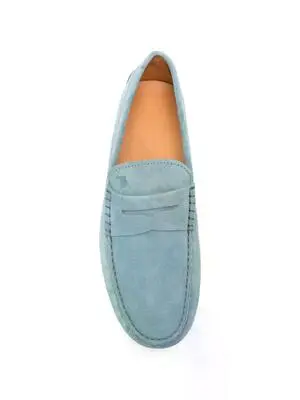 TOD'S Gommino Bubble Penny-strap Loafers