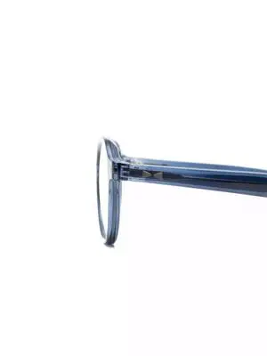 SNOB Meziena Round-frame Sunglasses - Blue