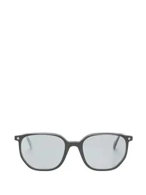 SNOB Velasca Round-frame Sunglasses - Black