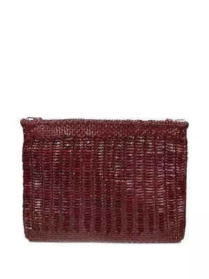 VIPERA Woven-leather Shoulder Bag