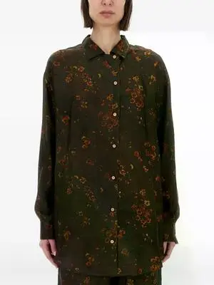 UMA WANG Tyesha Floral-print Shirt