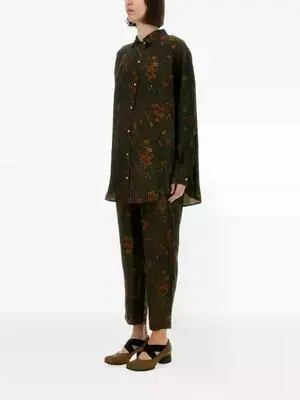 UMA WANG Tyesha Floral-print Shirt