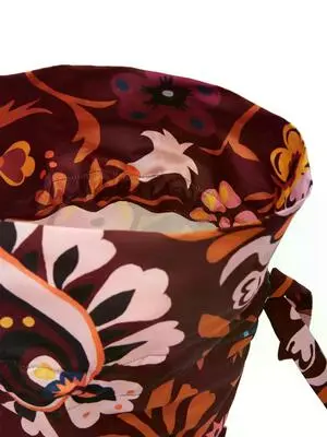 La DoubleJ Ceremony Floral-print Bucket Bag