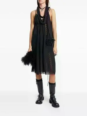 ANN DEMEULEMEESTER Rae Knitted Scarf