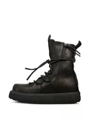 PURO Leather Lace-up Boots
