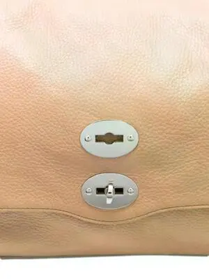 ZANELLATO Medium Postina Studded Leather Tote - Neutrals