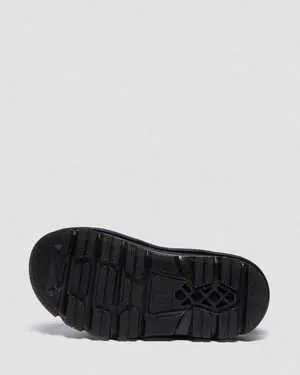 Dr. Martens Zebzag Leopard Hair-on Leather Sandals - Tan