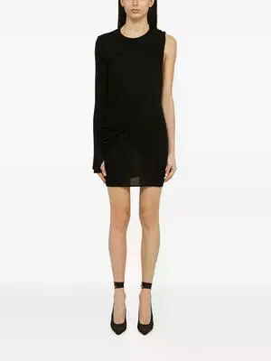 ANDREĀDAMO One-sleeve Draped Dress