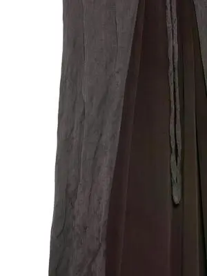 ALYSI Tie-front Maxi Dress