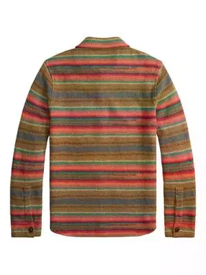 Ralph Lauren Buttoned Striped Knitted Shirt
