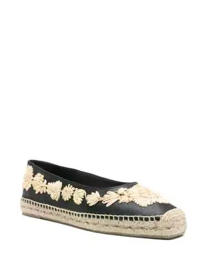 CastaÑer Paris Espadrilles With Raffia Embellishment