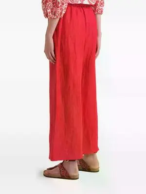 Malìparmi Jacquard Linen Trousers