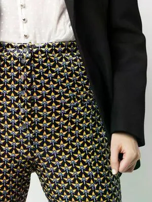 Rabanne Patterned Buttoned Trousers