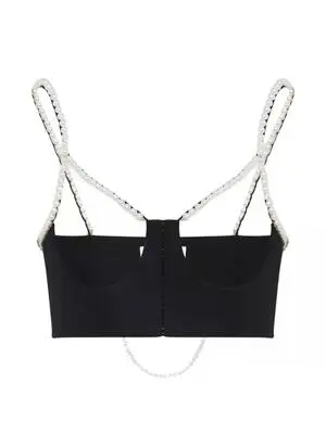 Moschino Pearl-detail Top