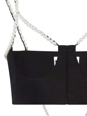 Moschino Pearl-detail Top